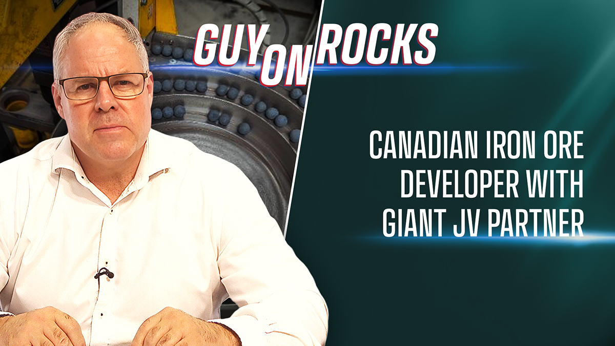 Guy on rocks: Iron Bear moves magnetite mountain to pre-feasibility