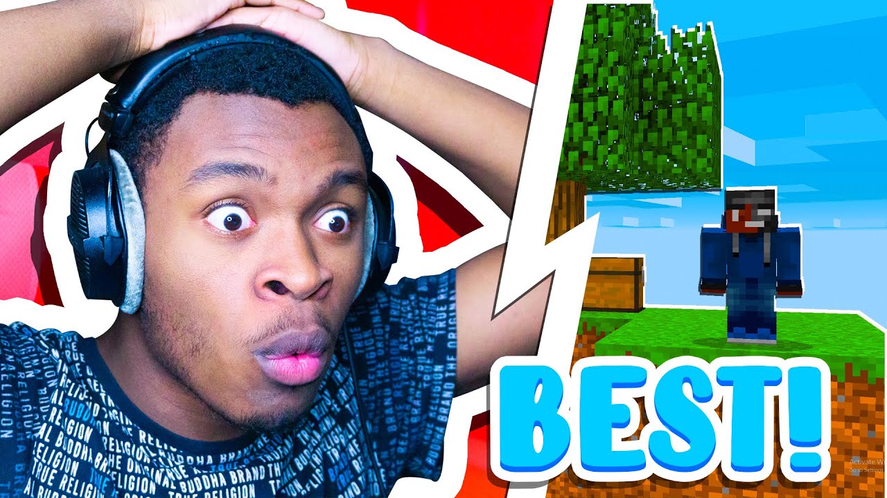 Best Skyblock server for Minecraft Bedrock Edition!