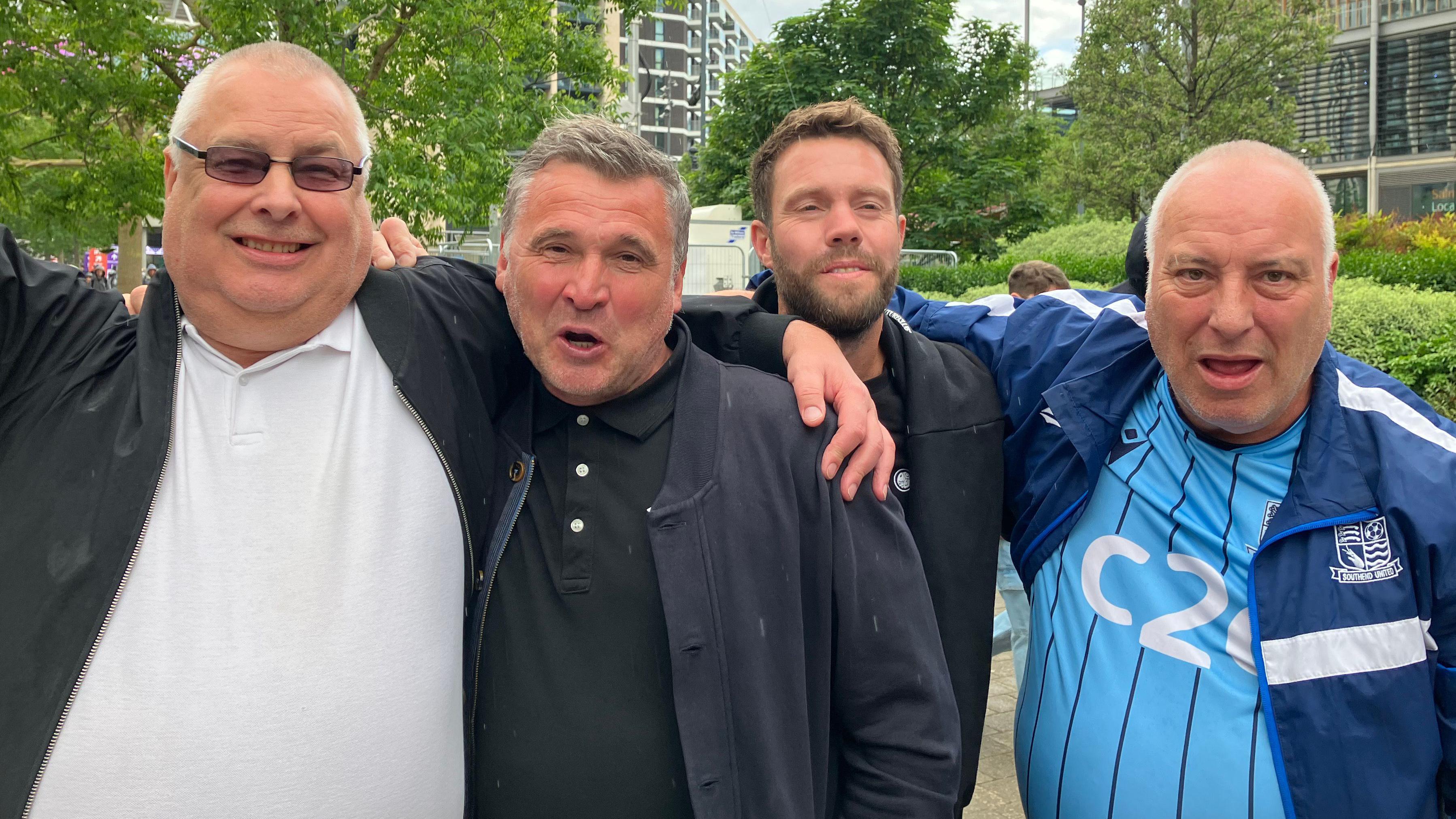 Southend fans' joy after penalty drama at Wembley