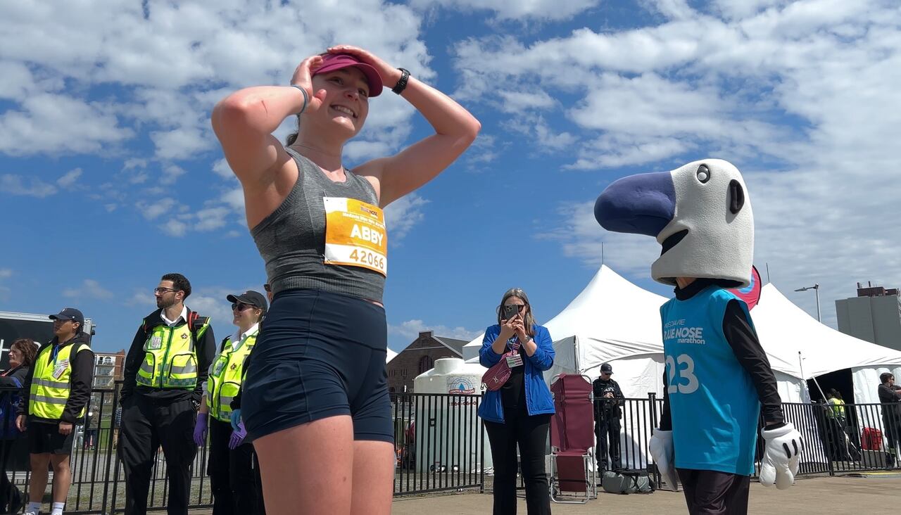 'Toughest course of all': Two East Coast runners overcome hills for ...
