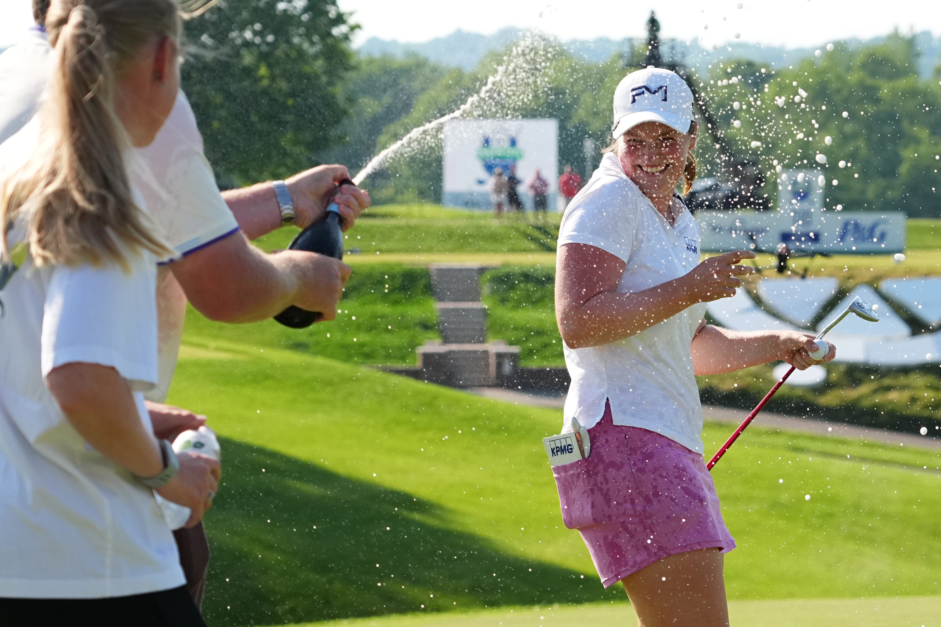 Lottie Woad wins Kroger Queen City Championship for second LPGA title