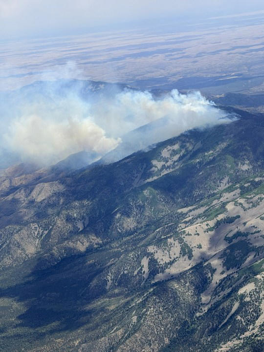 UPDATE: Seven Cabins Fire grows to 8.9K acres; 0% contain