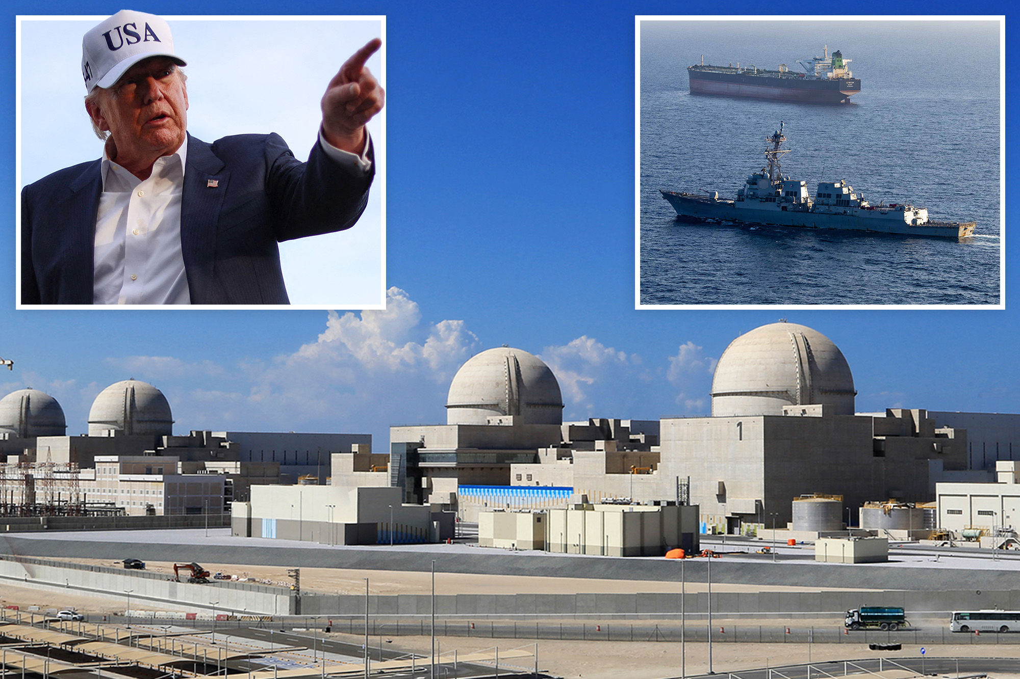 Drone strikes UAE nuke plant as Trump warns Iran that 'clock is ticking ...