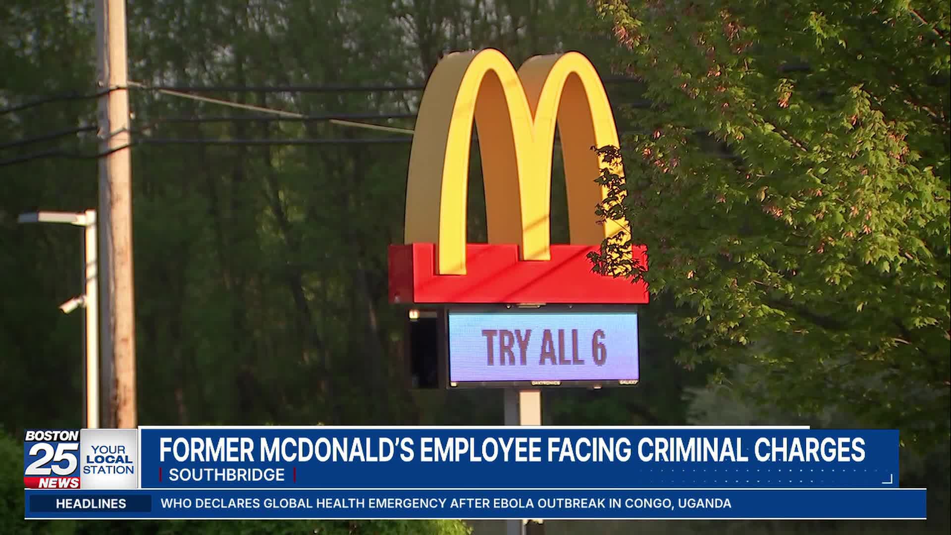 'Pretty gross': McDonald's employee in Mass. to face criminal charges ...