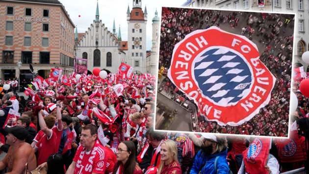 Banner-Eklat überschattet Bayerns Meisterfeier