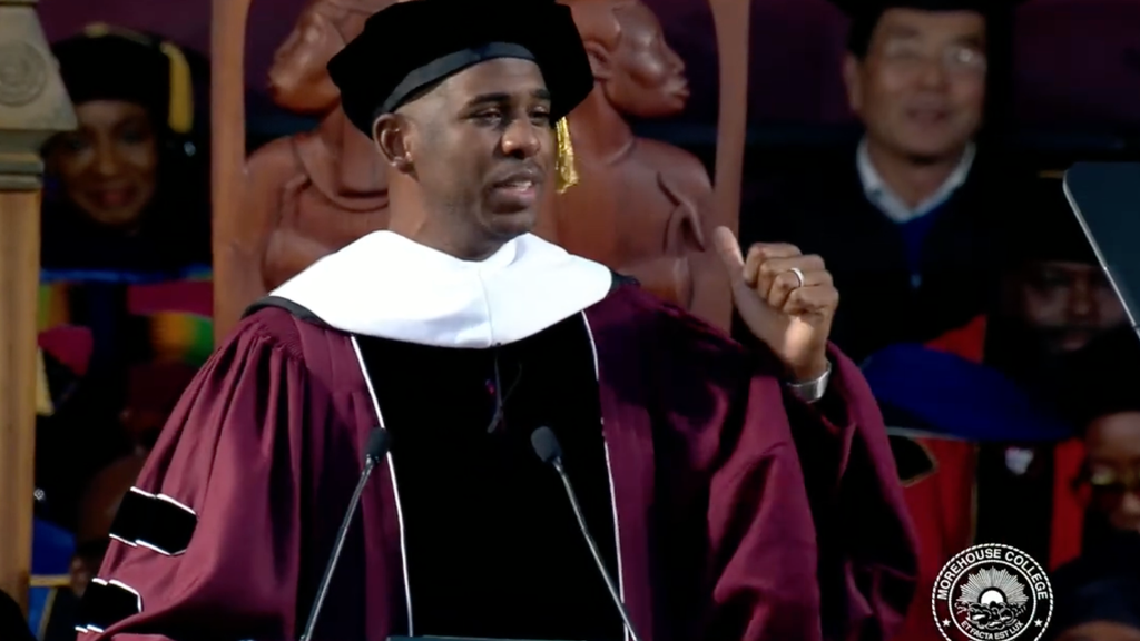 Chris Paul tells Morehouse graduates to build a bigger table during ...