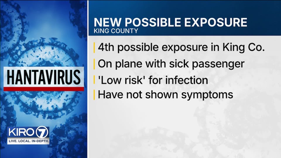 Video: 4th possible exposure of hantavirus in WA