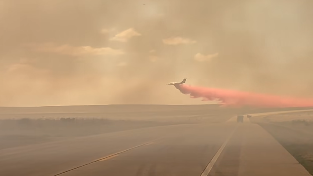 Evacuations lifted for Colorado town of Campo after wildfire spreads ...