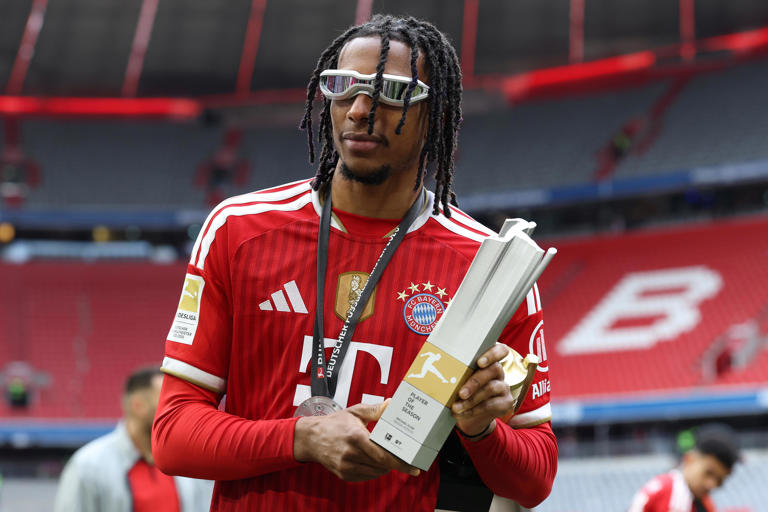 Bayern Munich star Michael Olise voted the best attacking player in the ...