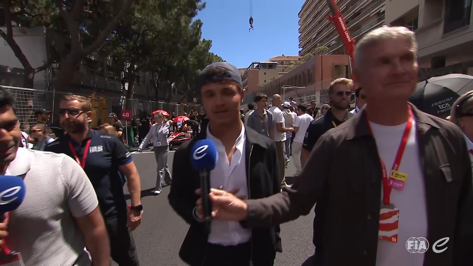 "I plan to race a Formula E car" Norris enjoys the pit lane in Monaco