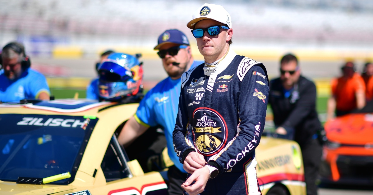Costly penalty by Connor Zilisch pit crew bumps No. 88 out of second in ...