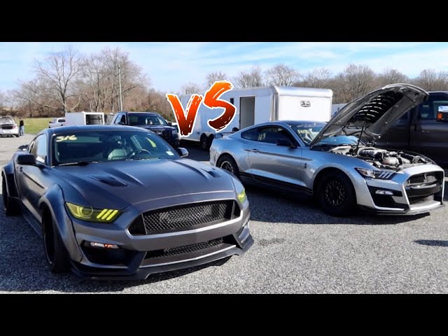 Bat-Stang’s 1st procharged PASS vs world’s fastest 2020 GT500!