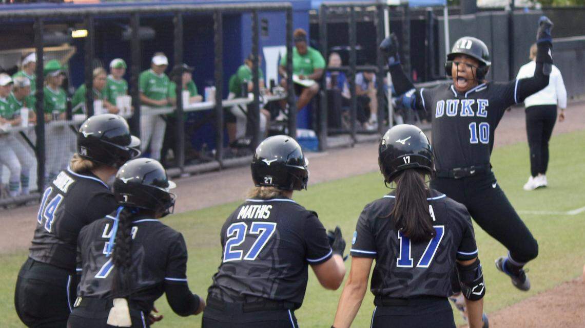 Duke softball splits second day of NCAA tournament. How it responded vs ...
