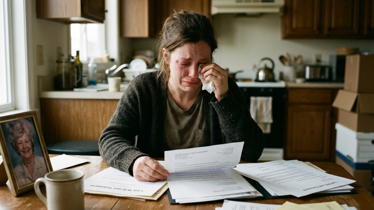 After my mother's death, I discovered that my family left me out of the ...
