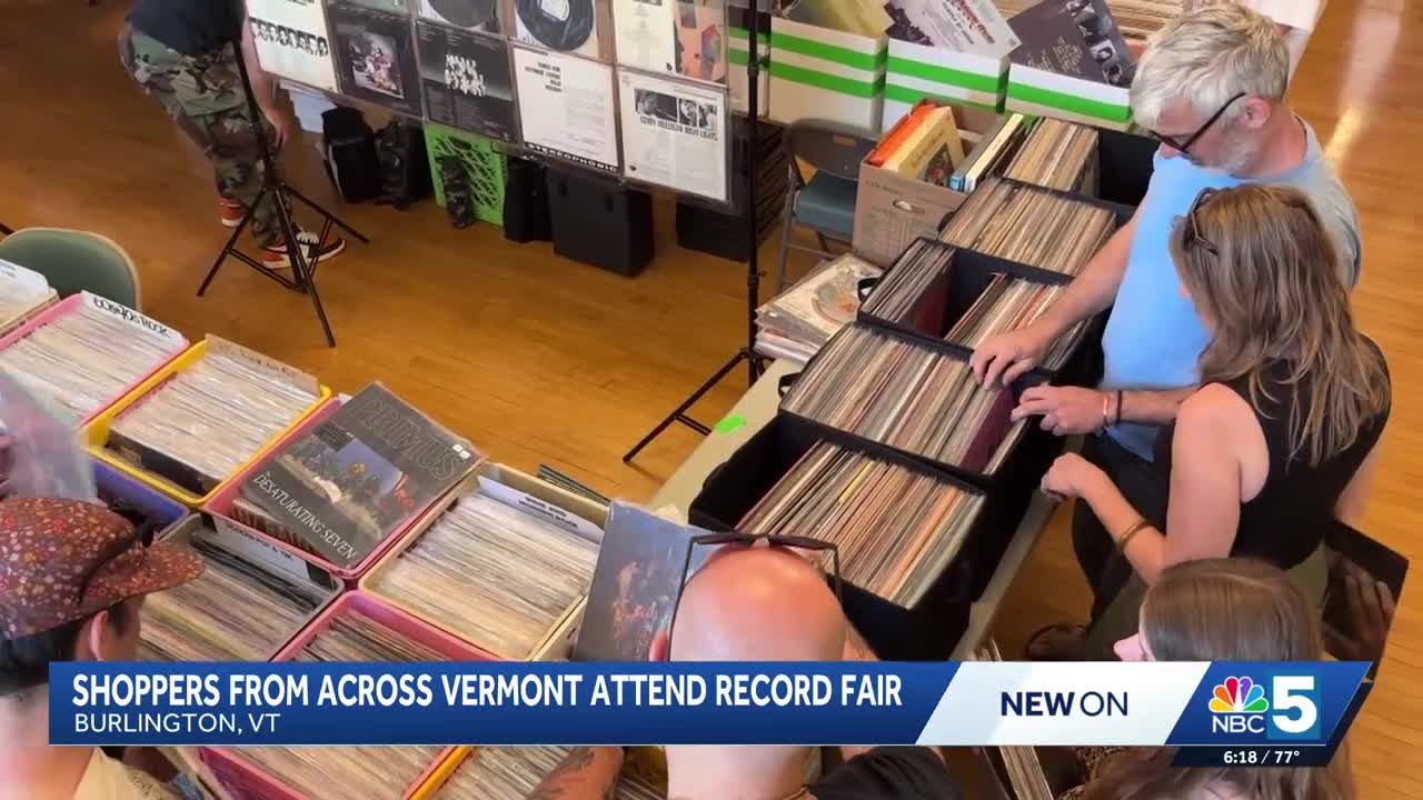 Burlington Record Fair held first post-Nectar’s event at City Hall