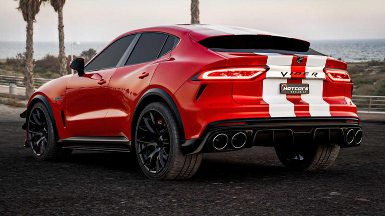 Dodge Viper SUV render imagines a 710-HP family hauler