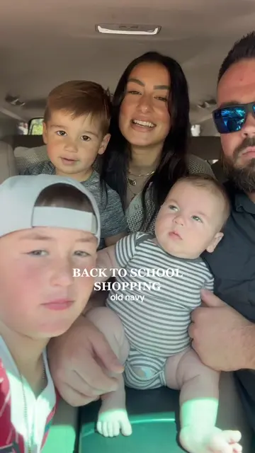 Back to school shopping with my boys at Old Navy