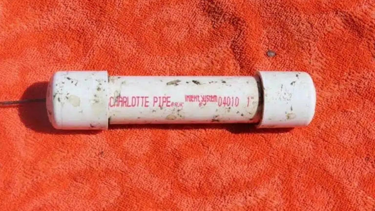 Lakeville police investigating pipe bomb found near town pond