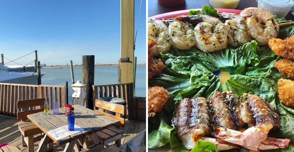 The Texas waterfront restaurant that serves enormous plates of fresh ...