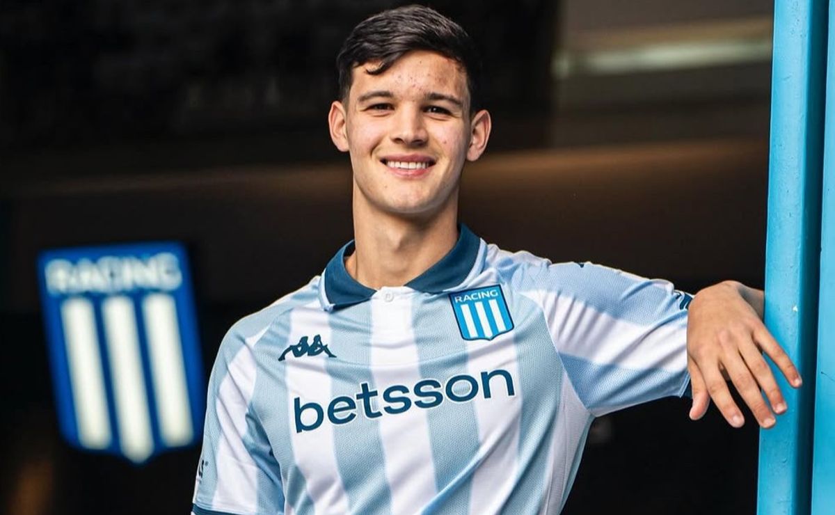 Racing acordó con Inter la continuidad de Valentín Carboni hasta 2027