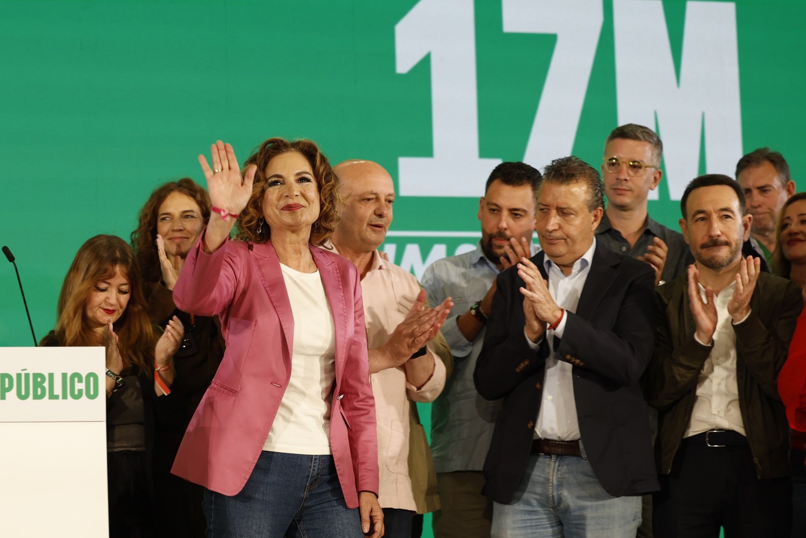 María Jesús Montero: "Tomamos nota, no es un buen resultado"