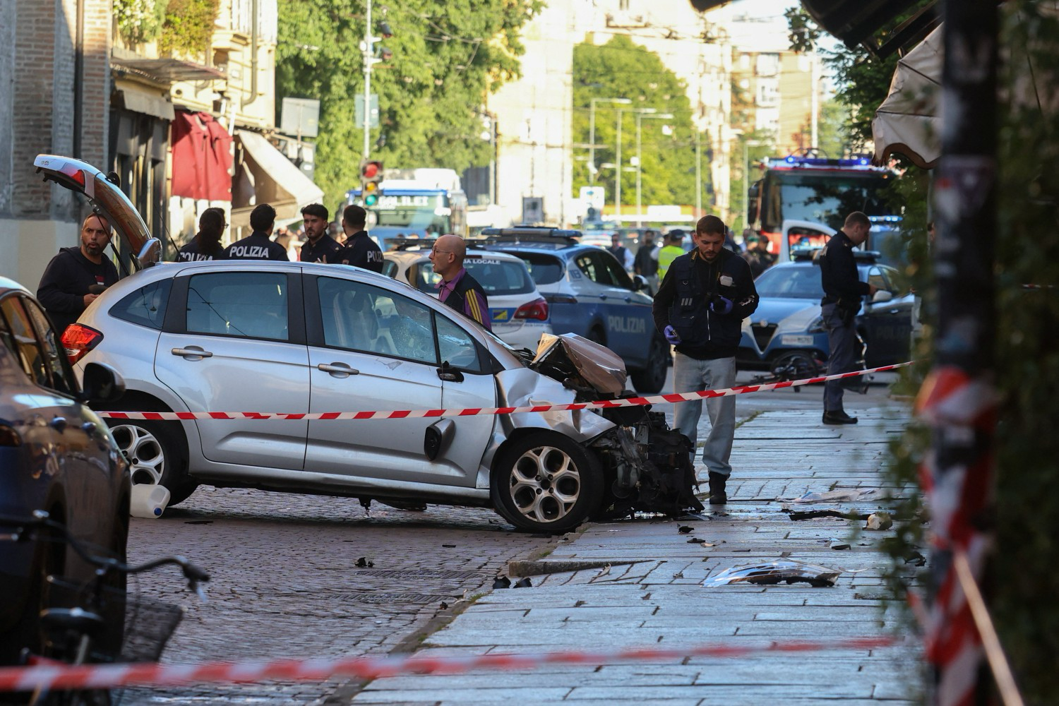 Driver with ‘mental issues’ sped into crowd leaving one woman needing ...