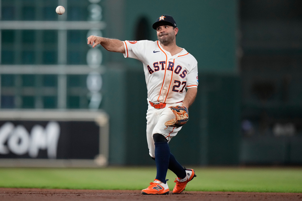 Astros hit again by injuries as Jose Altuve heads to the IL with a ...