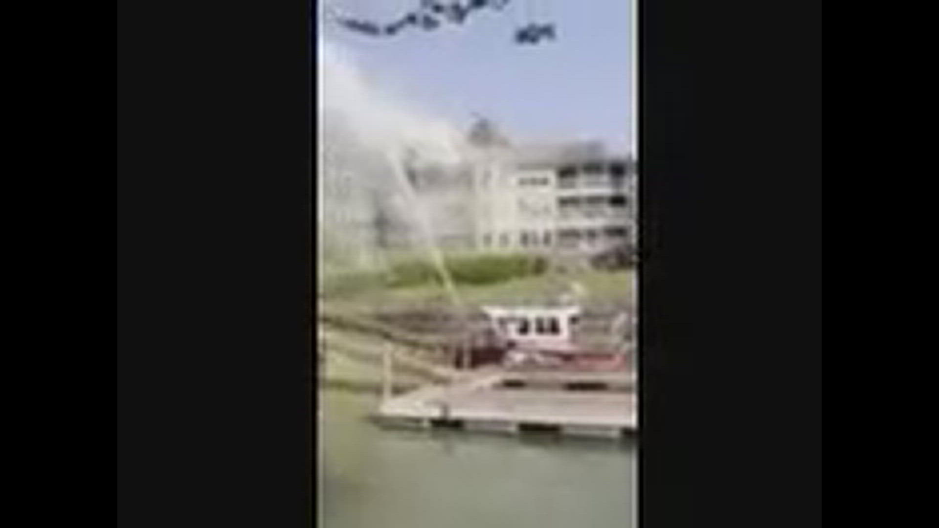Lake Wiley condo fire Sunday afternoon