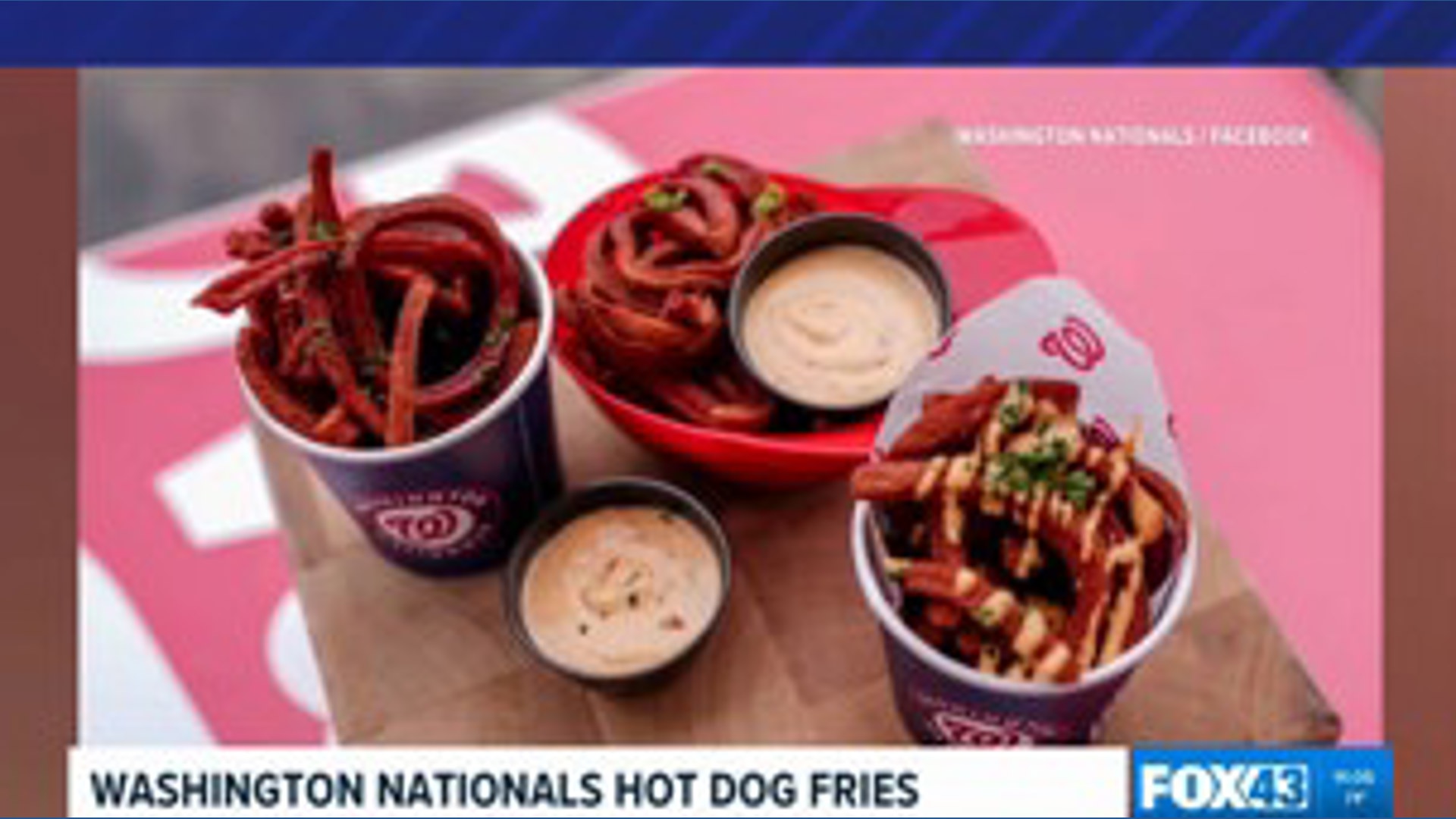 Washington Nationals unveil hot dog fries