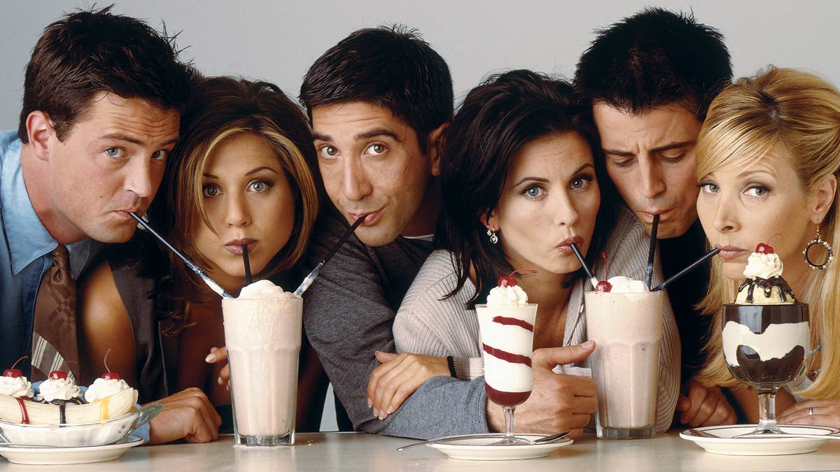 Friends' Ross and Rachel's first kiss named best in TV history by MsMojo
