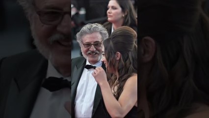 Daniel Auteuil sur le tapis rouge du Festival de Cannes pour la montée ...