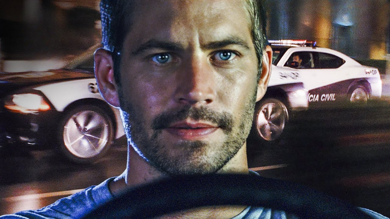 Racing in the Stolen Police Cars Fast Five
