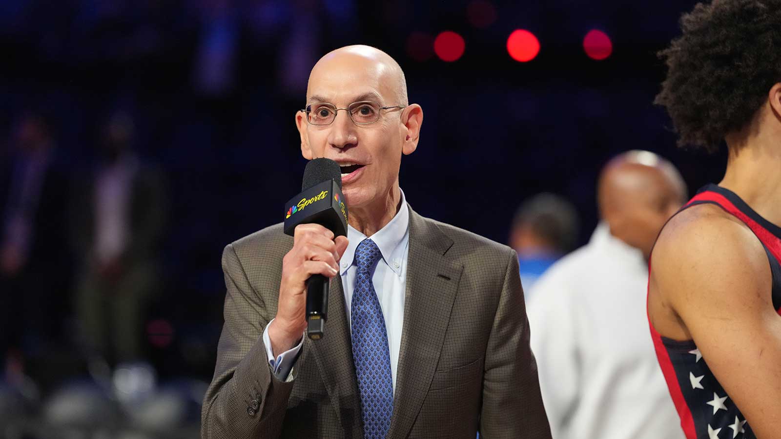 NBA exec throws shade at Adam Silver over lottery reform with David ...