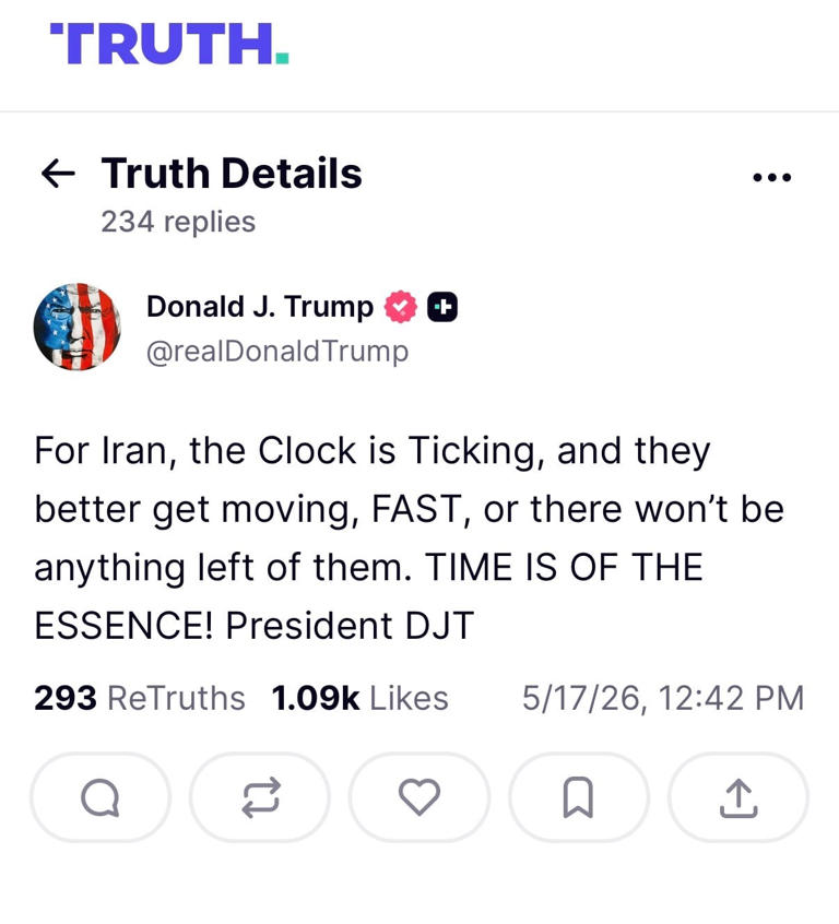 Trump threatens bloodbath during his big faith event