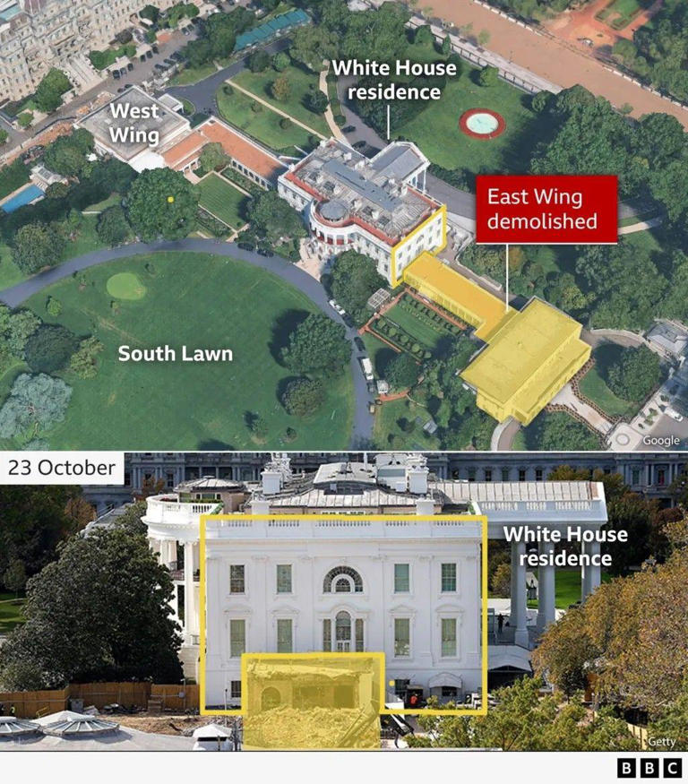 Trump's White House ballroom loses federal funding proposed by Senate ...