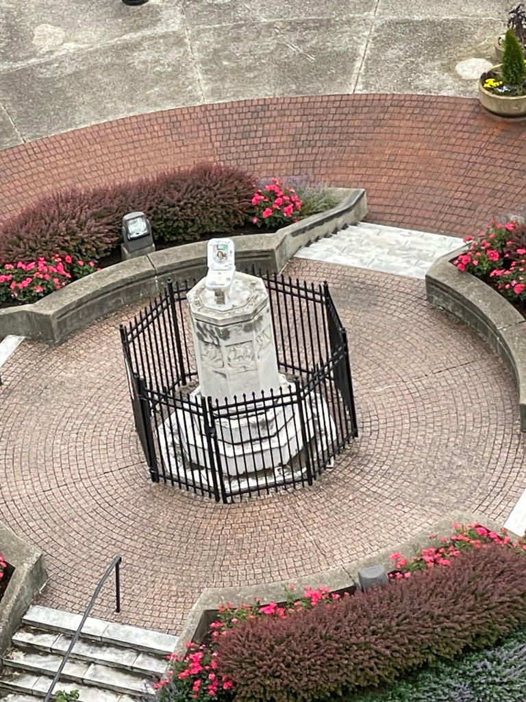 Vandals mount toilet to toppled Christopher Columbus statue as activist ...
