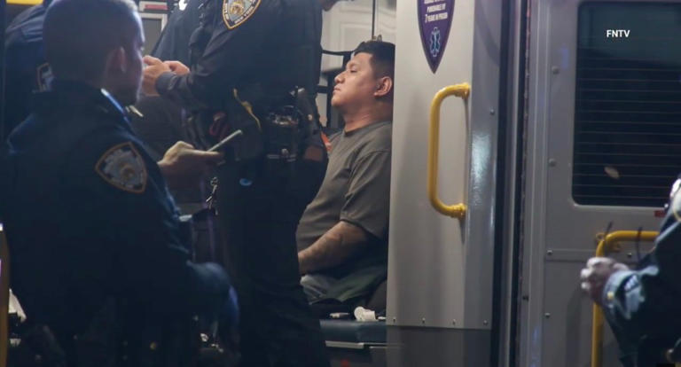 Face-tatted, pony-tailed nut slashes NYC straphanger: cops