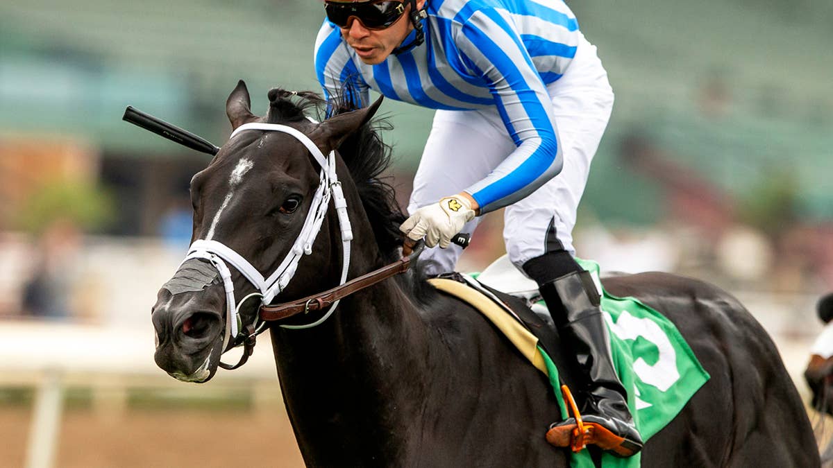 Bust Out provides stakes breakthrough for Pegrams in Santa Anita's Cinema