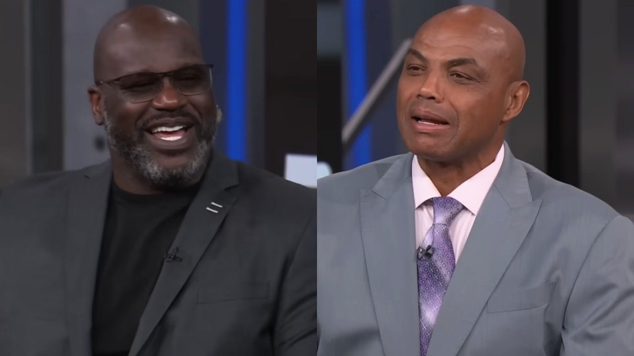 I’m cracking up over how Shaq trolls Charles Barkley while accepting ...