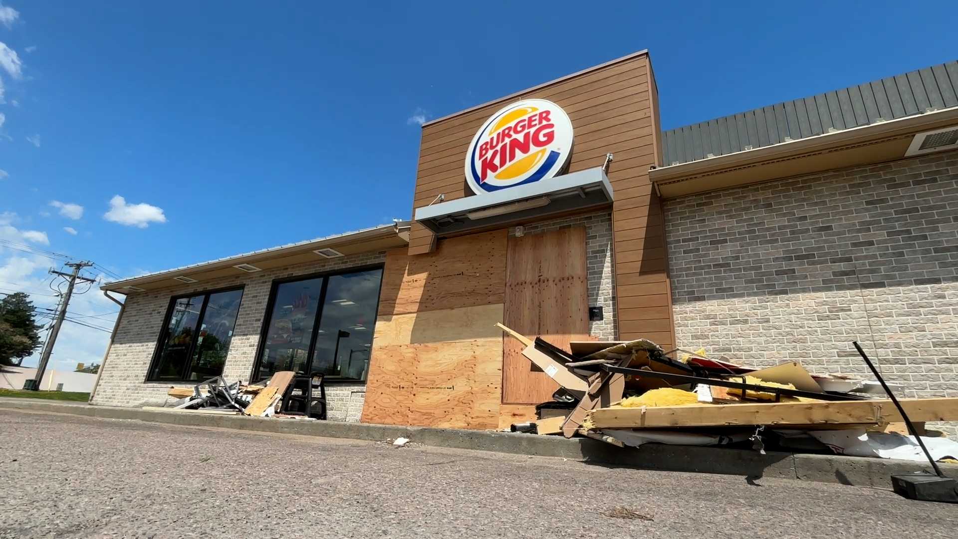 Truck crashes into Colchester Burger King; restaurant closed