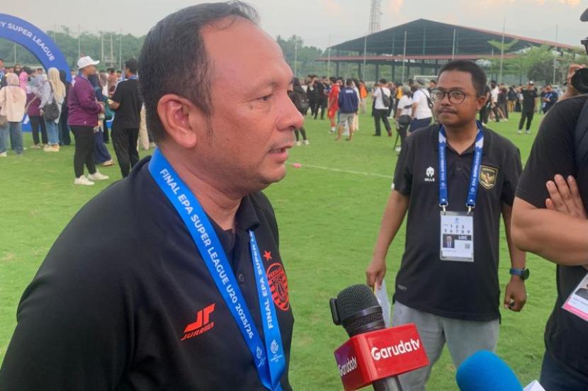 Persija U20 juara EPA, Ricky Nelson harap sukses menular ke tim senior