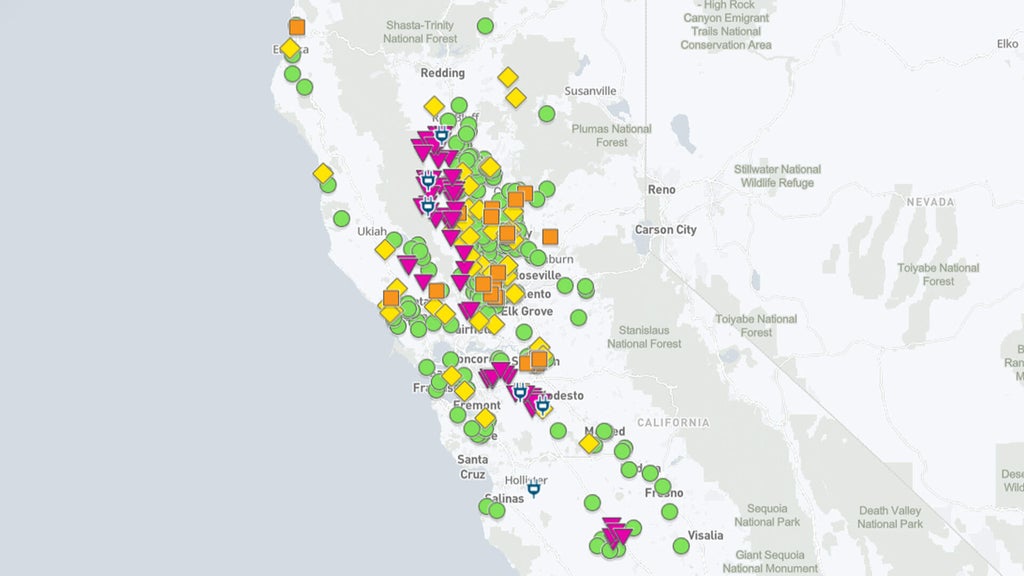 PG&E planned outages start in Northern California over fire danger