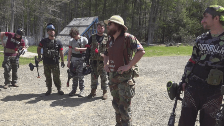 Paintballers geared up for historical twist on game