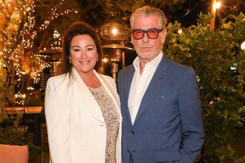 Pierce Brosnan and wife Keely Shaye celebrate James Bond star’s 73rd ...