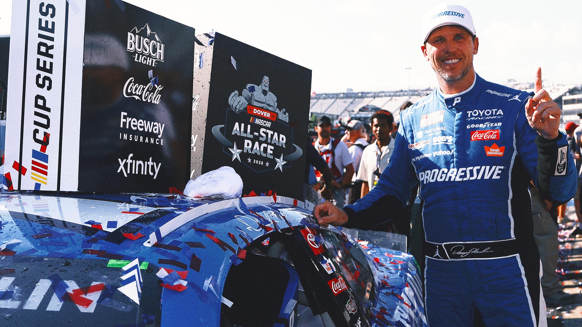 NASCAR All-Star Race results: Denny Hamlin takes checkered flag at Dover