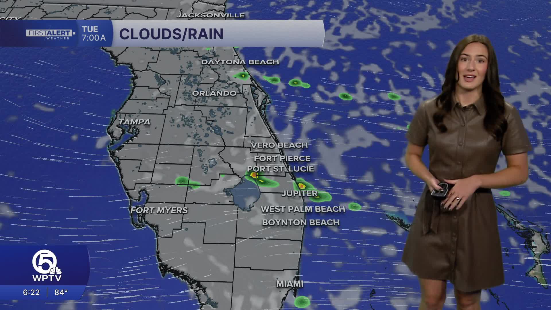 WPTV First Alert weather forecast for evening of Sunday, May 17, 2026