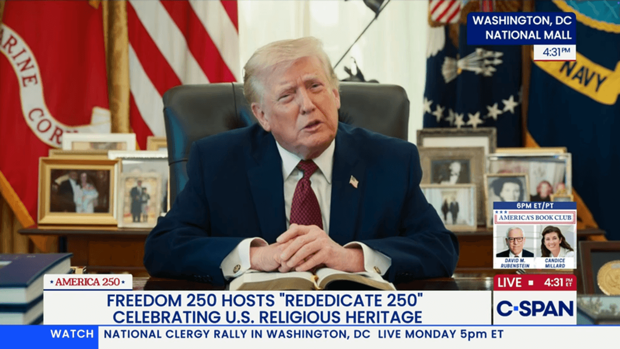 Trump address at 'Rededicate 250' event sparks outrage
