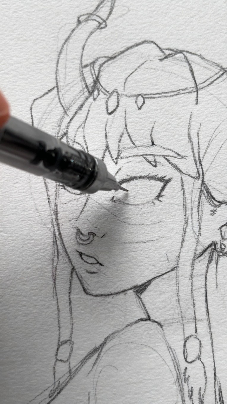 I draw anime profile pictures for viewers