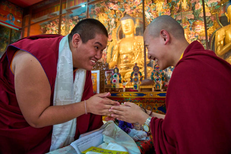 Gen Z high school grad tapped as reincarnated Buddhist lama balances ...
