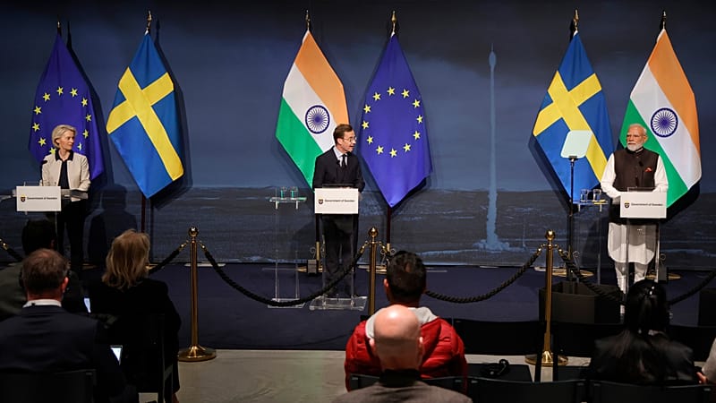 Von der Leyen celebra la nueva era dinámica en las relaciones UE-India ...
